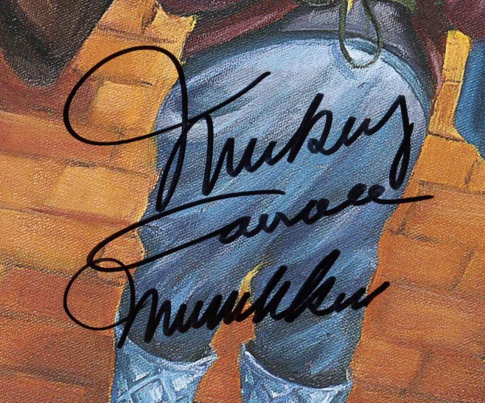 Mickey Carroll, Jerry Maren & Karl Slover Signed "The Wizard of Oz ...