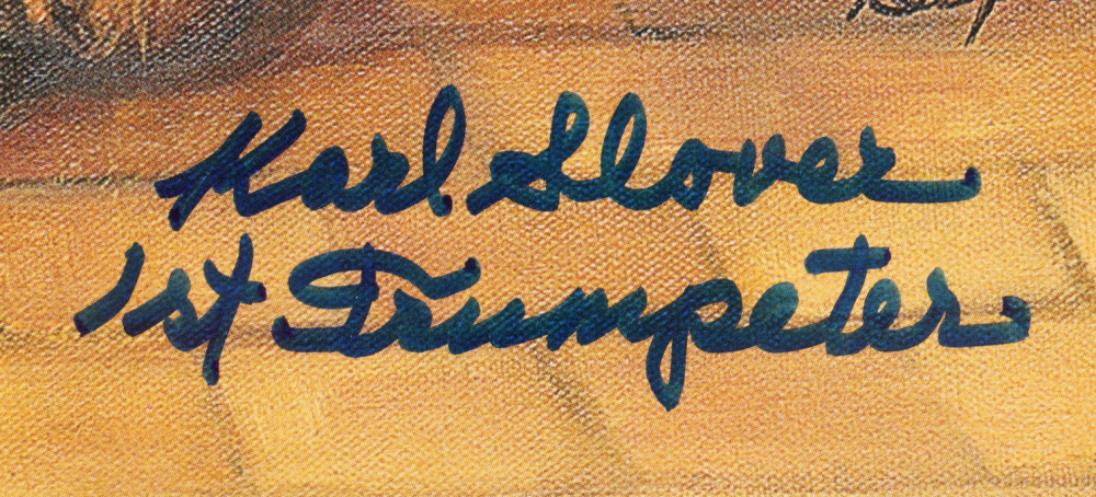 Mickey Carroll, Jerry Maren & Karl Slover Signed "The Wizard of Oz ...