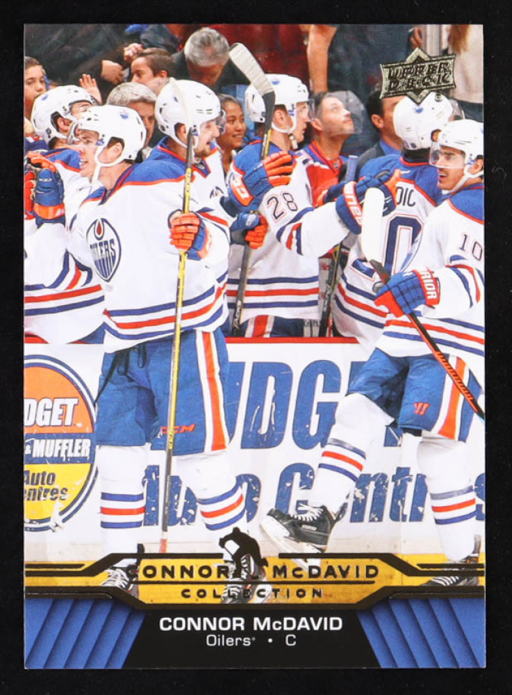Connor McDavid 2015-16 Upper Deck Connor McDavid Collection #23 RC ...