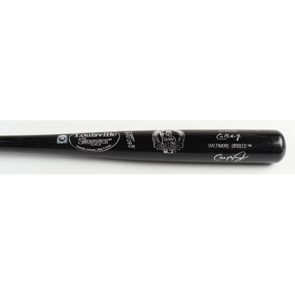 Cal Ripken Jr. Signed Louisville Slugger Retirement Logo Signature ...