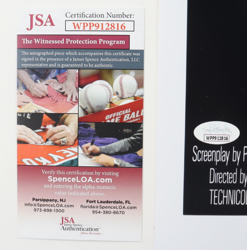 Joe Alves Signed "Jaws" 11x17 Cover Photo (JSA) | Pristine Auction