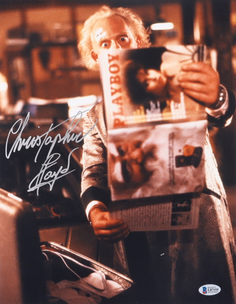 Christopher Lloyd Signed "Back To The Future" 11x14 Photo (Beckett ...