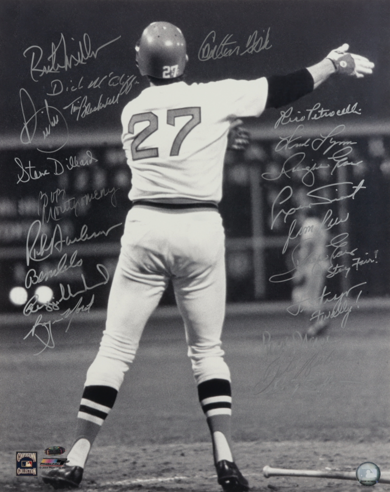 1975 Boston Red Sox 16x20 Photo Team-Signed By (21) With Bernie Carbo ...