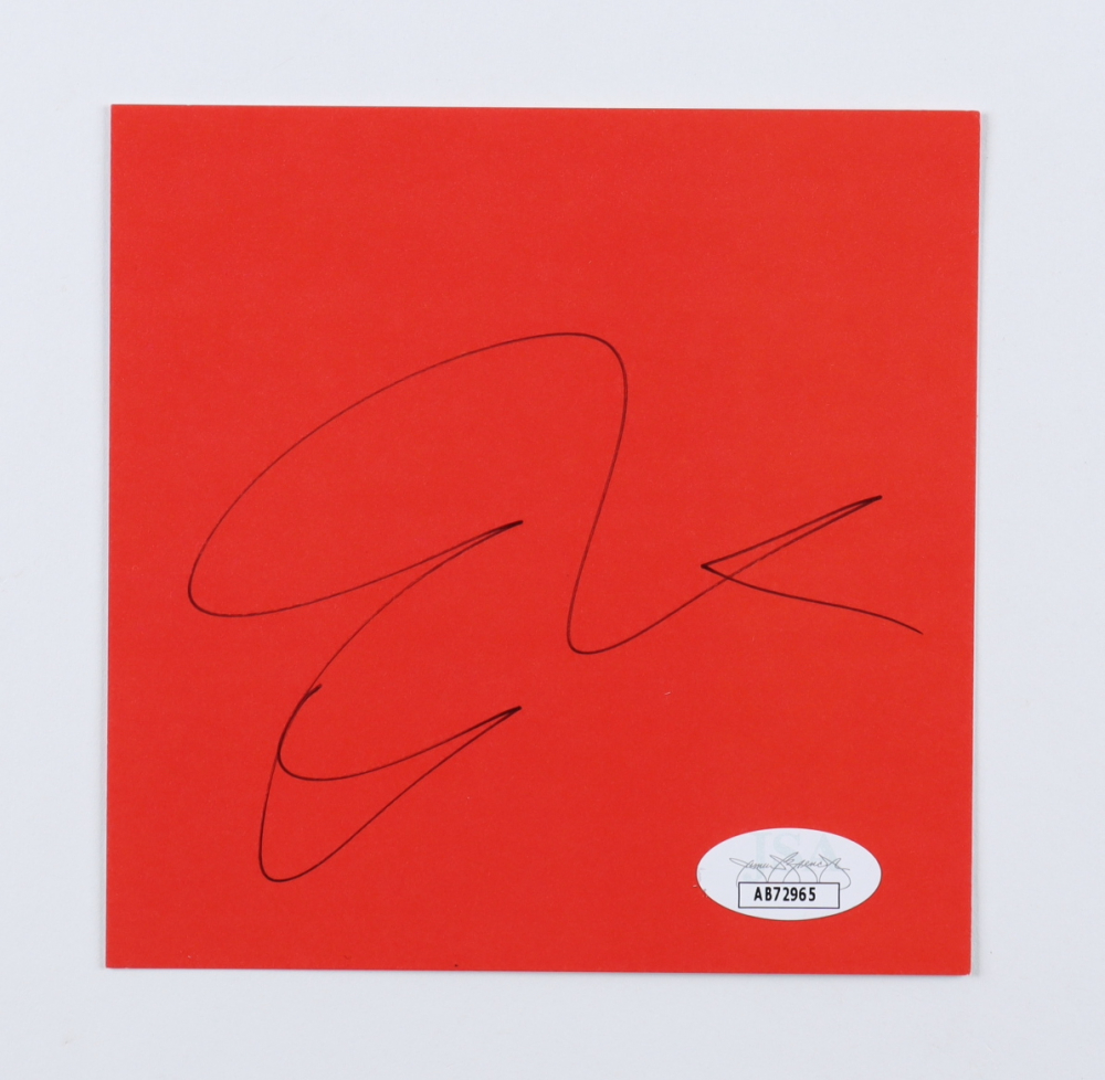 Ed Sheeran Signed "Equals" CD Disc Cover (JSA) | Pristine Auction