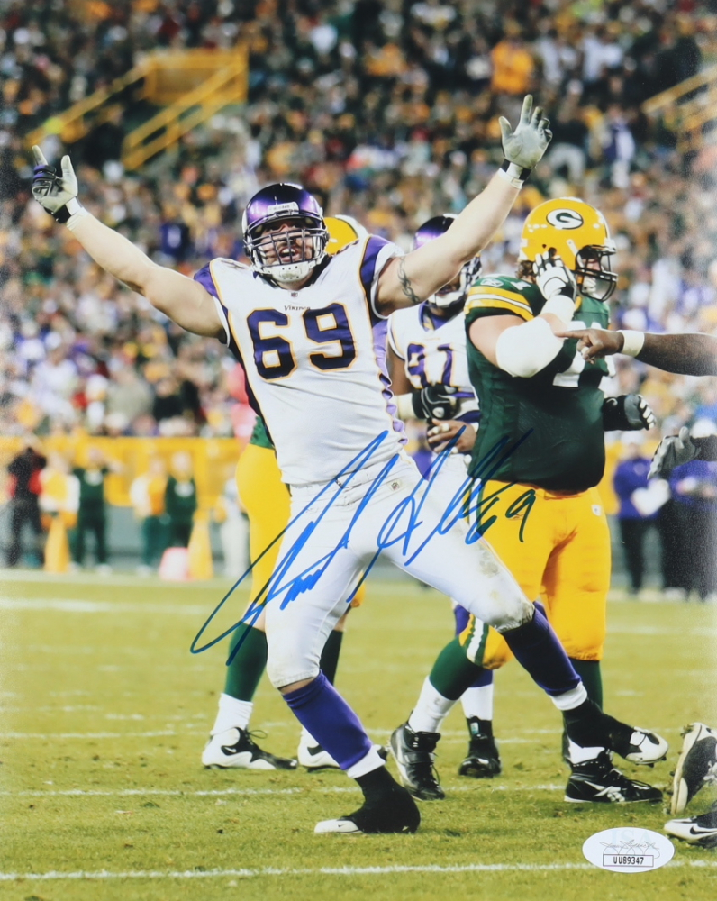 Jared Allen Signed Vikings 8x10 Photo (JSA) | Pristine Auction