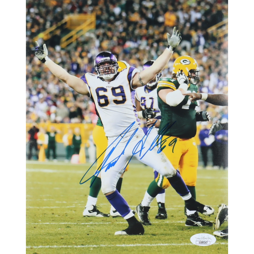 Jared Allen Signed Vikings 8x10 Photo (JSA) | Pristine Auction