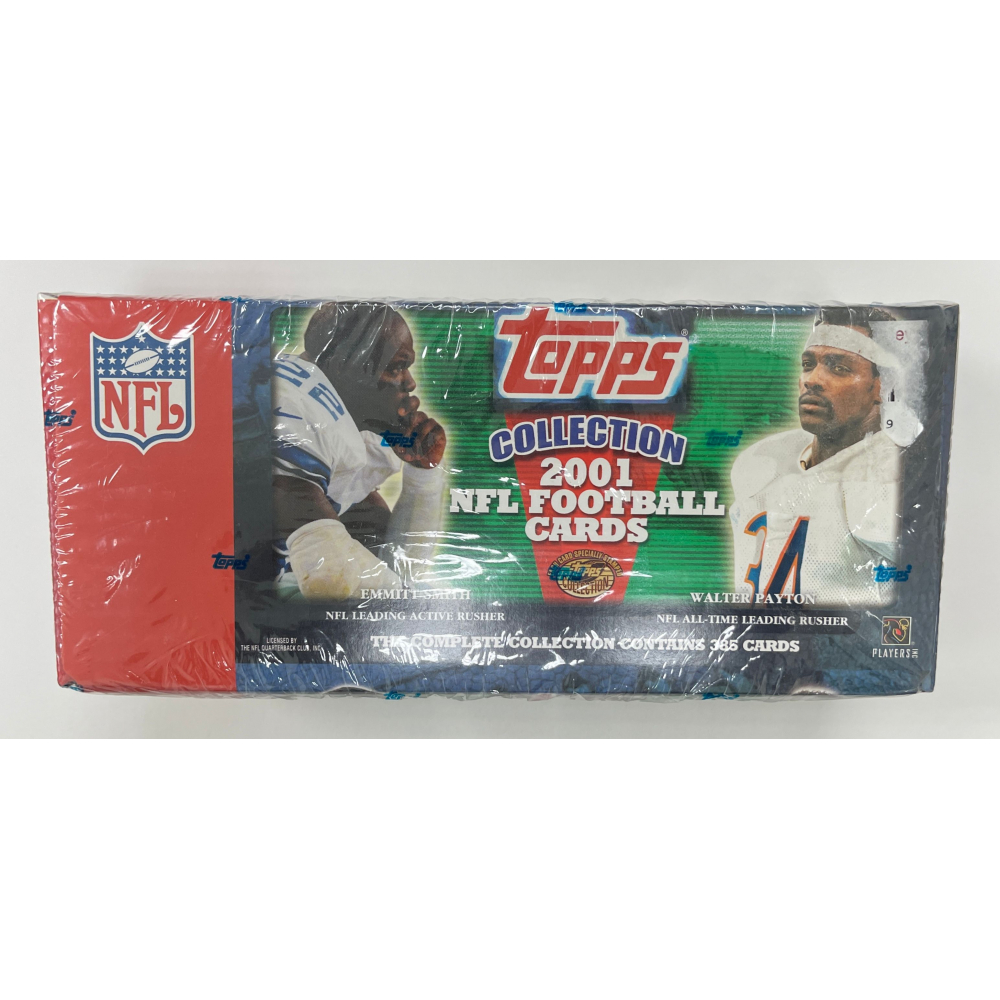 Complete Set of (285) 2001 Topps Football Factory Set Football Cards ...