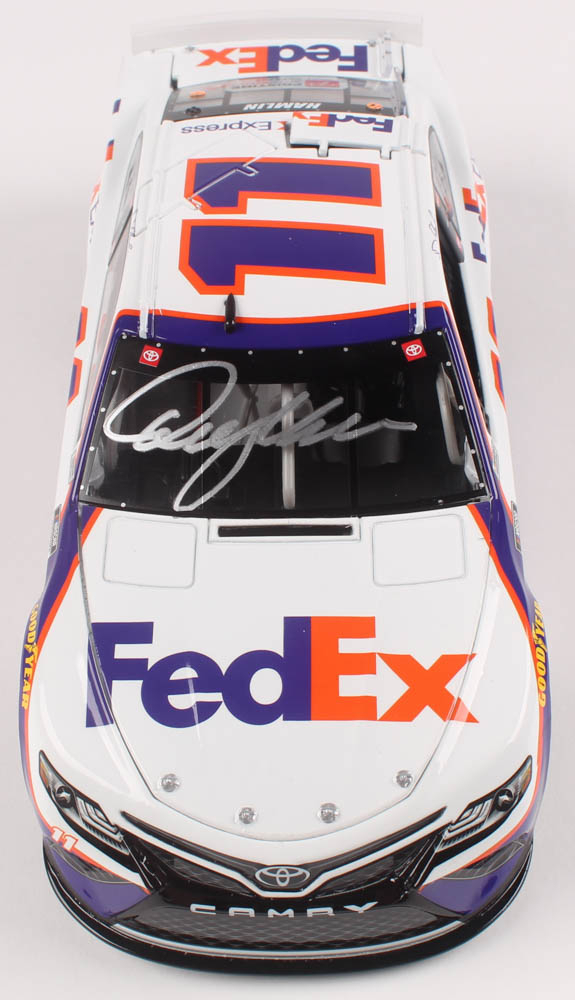 Denny Hamlin Signed 2020 NASCAR #11 FedEx Express - 1:24 Premium Action ...