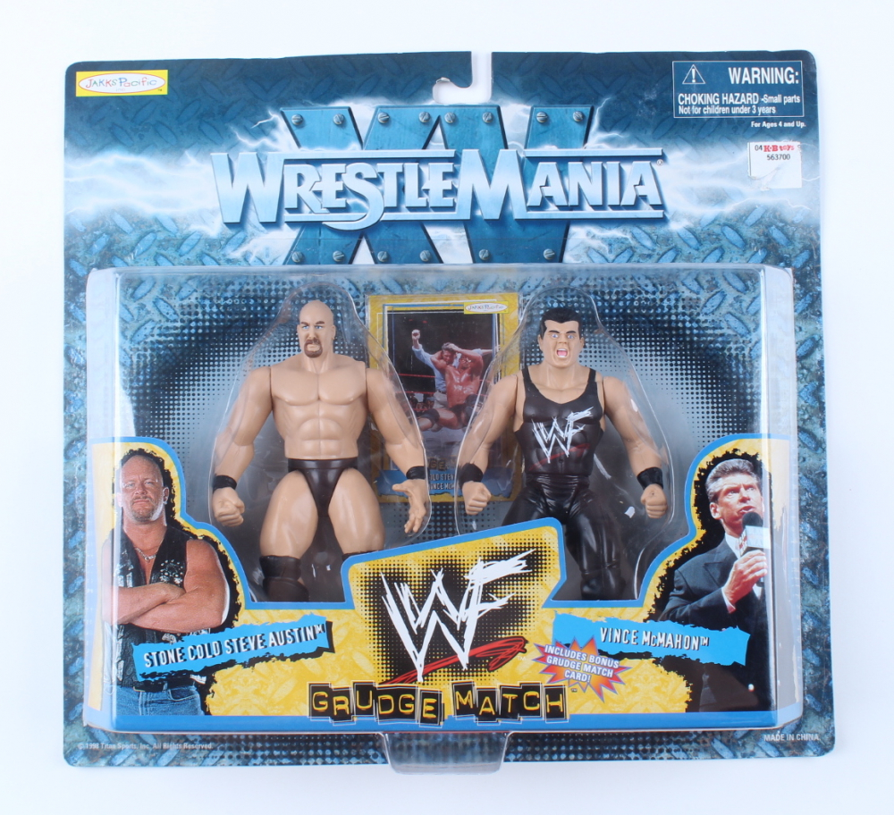 "Stone Cold" Steve Austin & Vince McMahon "Wrestlemania" WWF Grudge ...