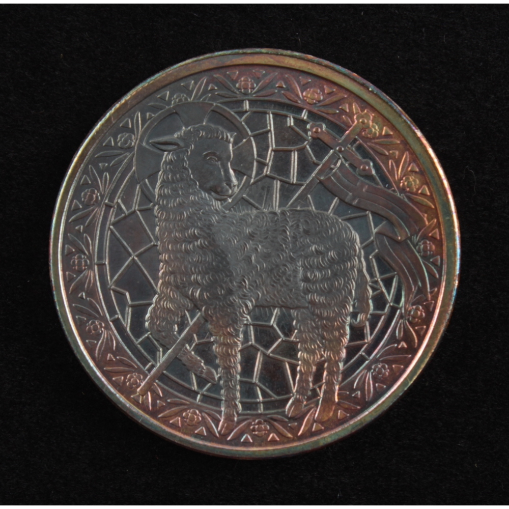 Lamb of God 1 Oz .999 Silver Coin | Pristine Auction