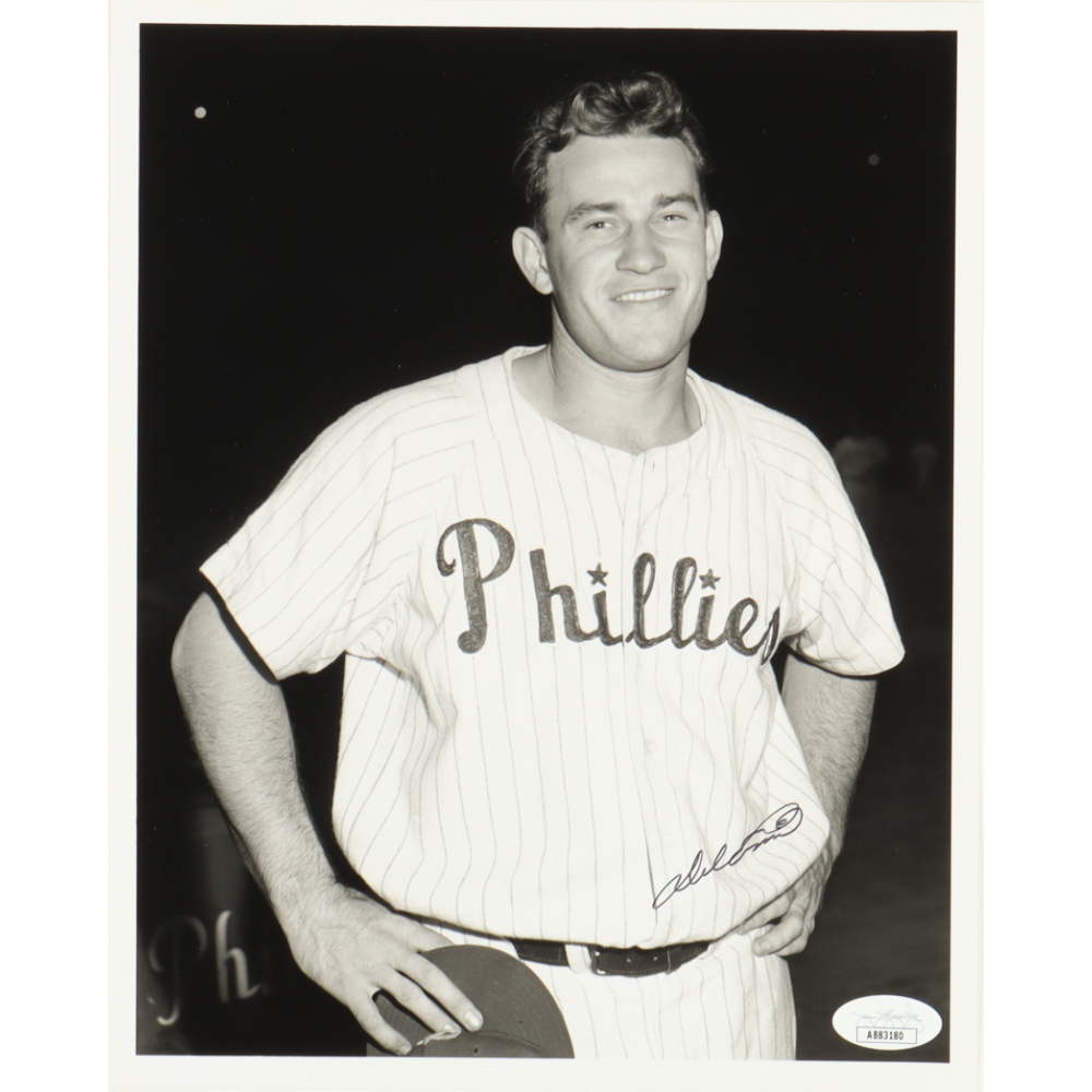 Del Ennis Signed Phillies 8x10 Photo (JSA) | Pristine Auction