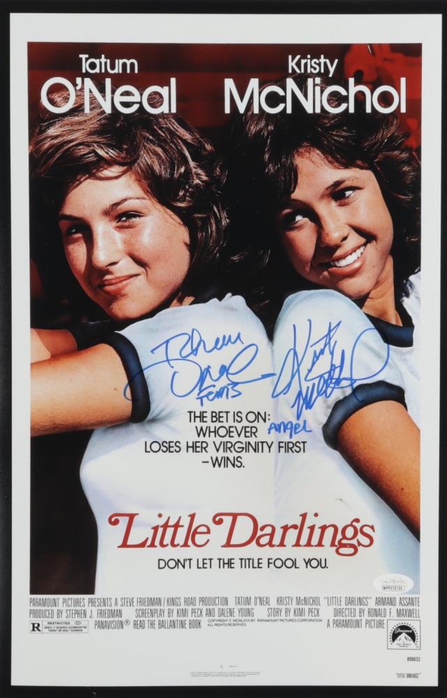 Tatum O'Neal & Kristy McNichol Signed "Little Darlings" 11x17 Photo ...