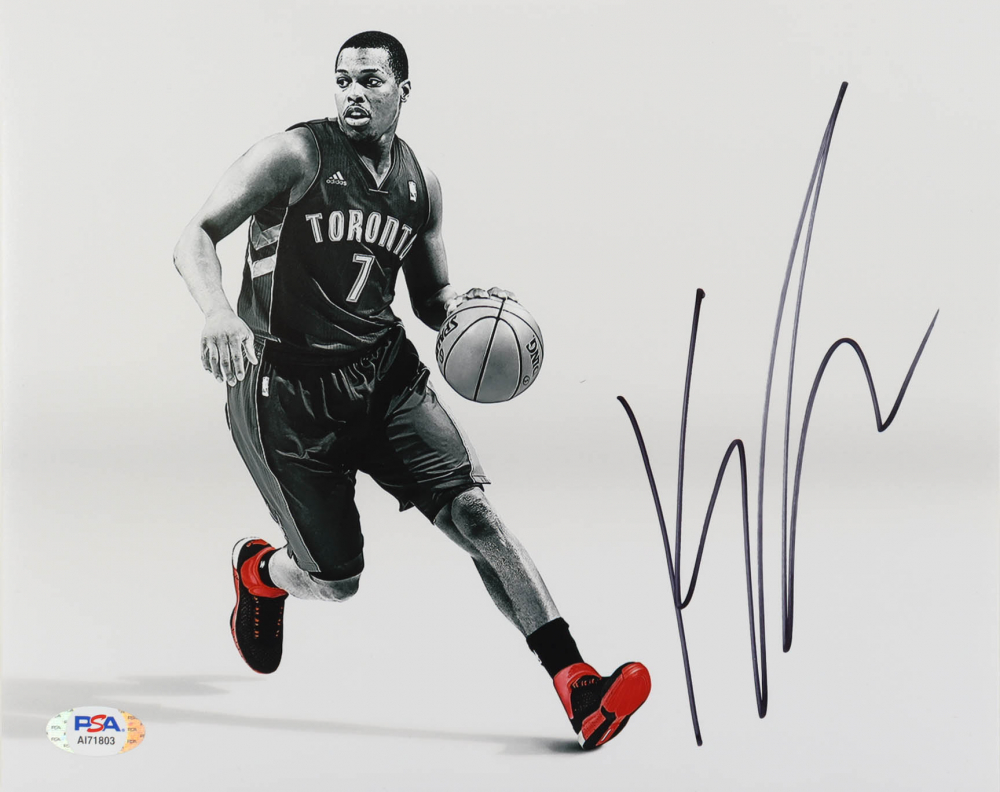 Kyle Lowry Signed Raptors 8x10 Photo (PSA) | Pristine Auction