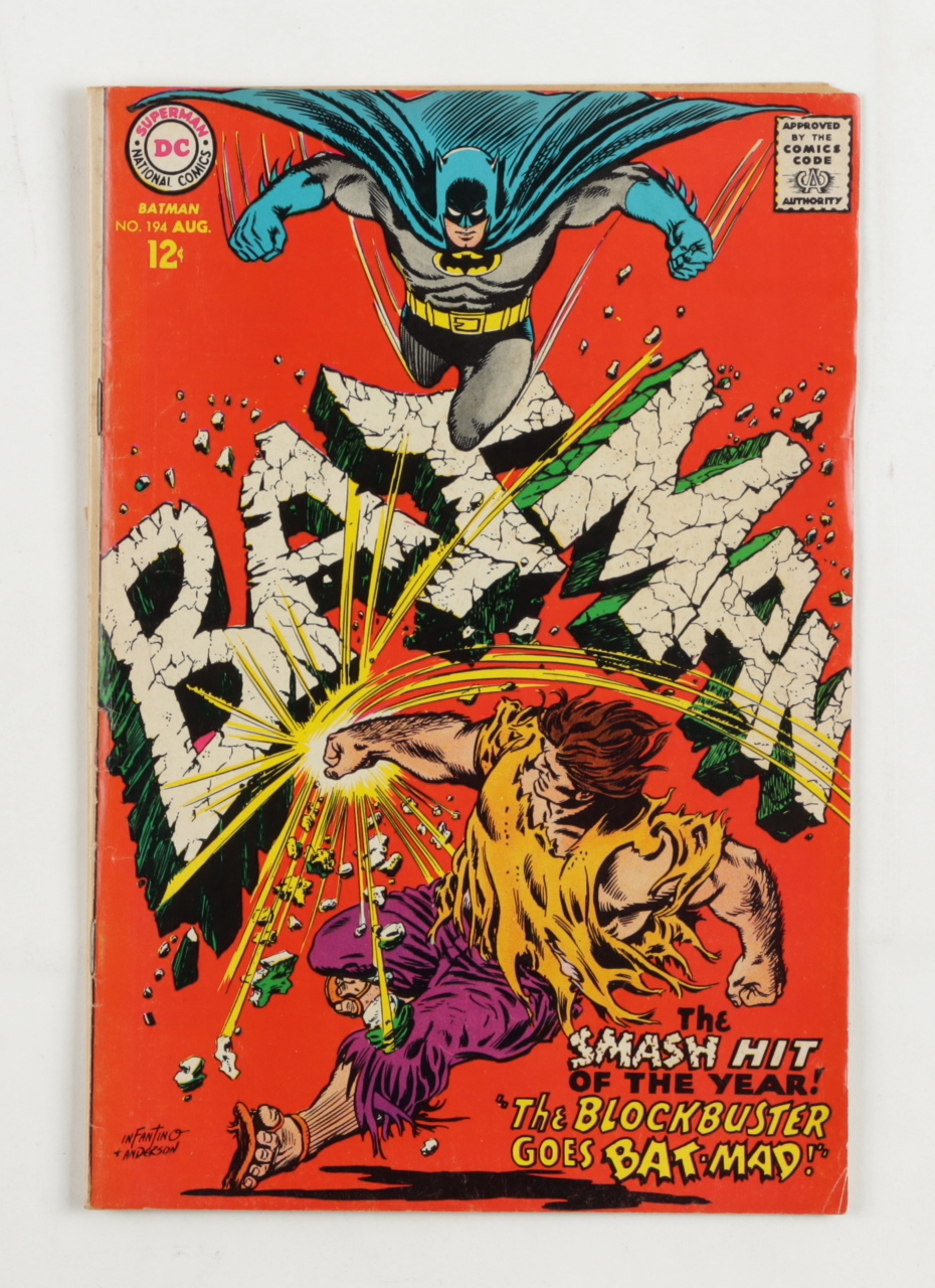 1967 "Batman" Issue #194 DC Comic Book | Pristine Auction