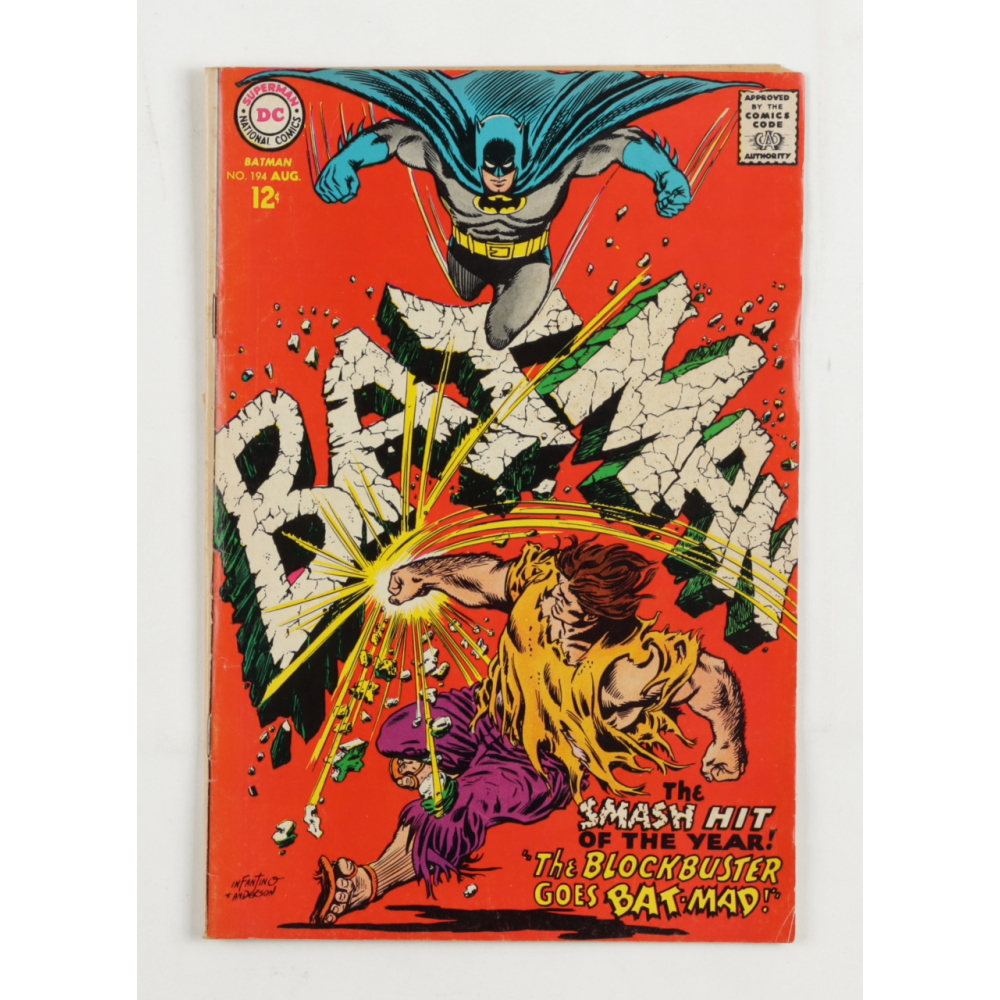1967 "Batman" Issue #194 DC Comic Book | Pristine Auction
