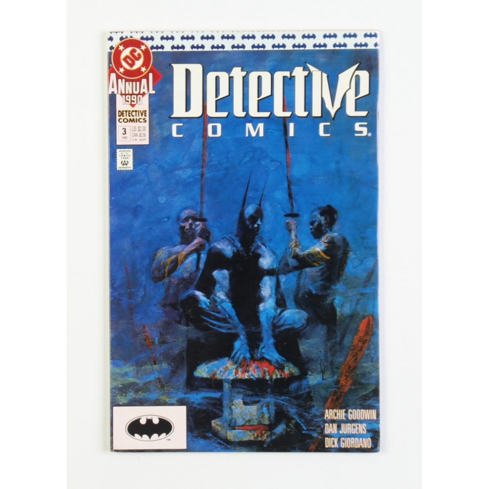 1990 "Detective Comics" Issue #3 DC Comic Book | Pristine Auction