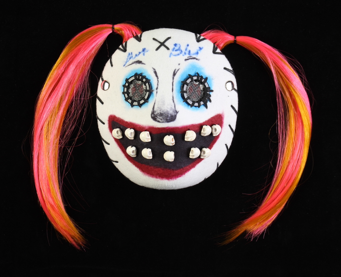 Alexa Bliss Signed WWE Lilly Mask (Beckett) | Pristine Auction
