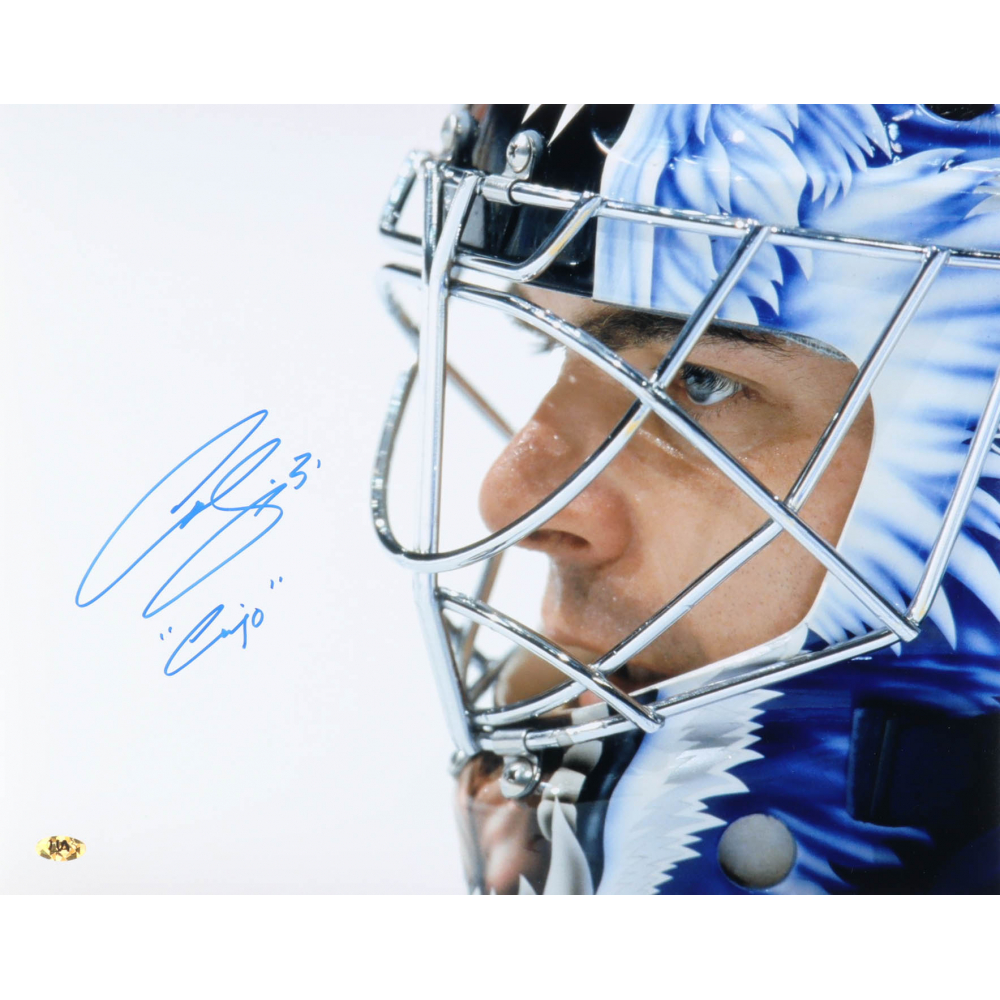 Curtis Joseph Signed Maple Leafs 16x20 Photo Inscribed "Cujo" (MAB ...