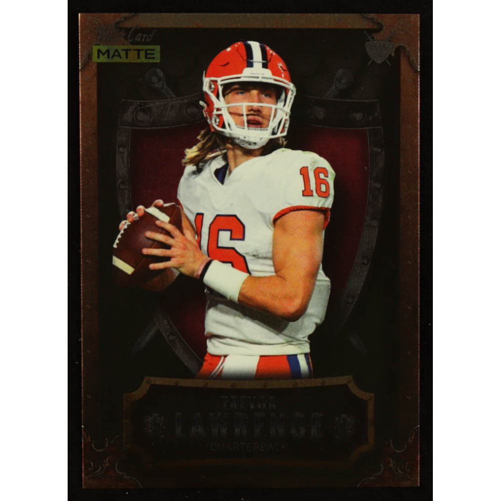 Trevor Lawrence 2021 Wild Card Matte Black Retail Bronze Weekend ...