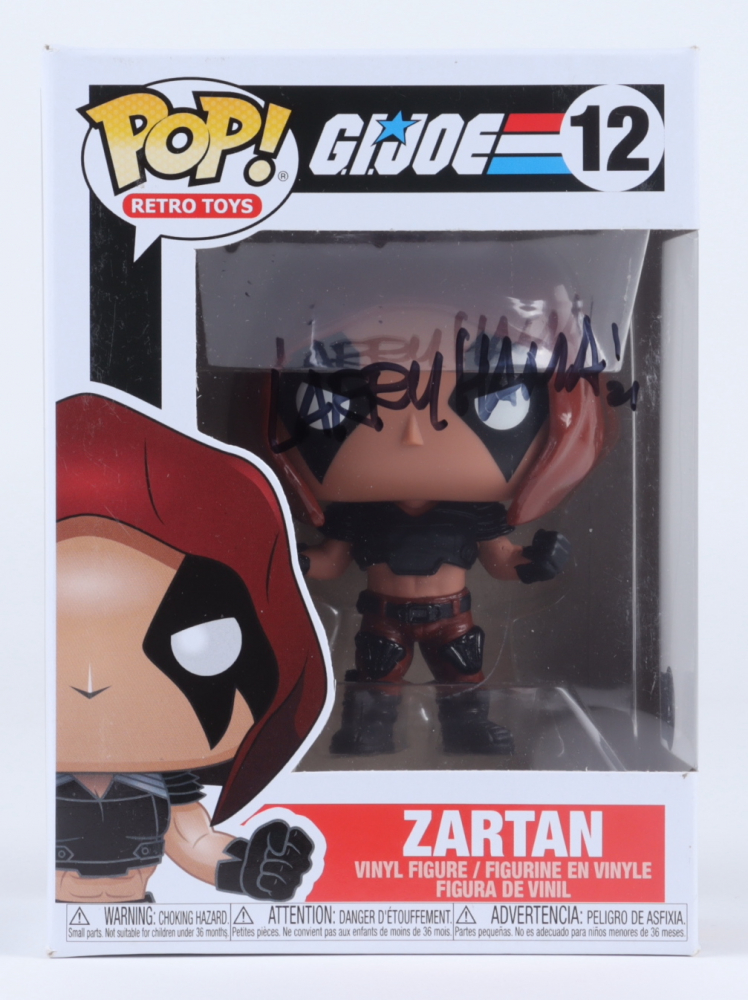 Larry Hama Signed "G.I. Joe" #12 Zartan Funko Pop Vinyl Figure (Beckett ...