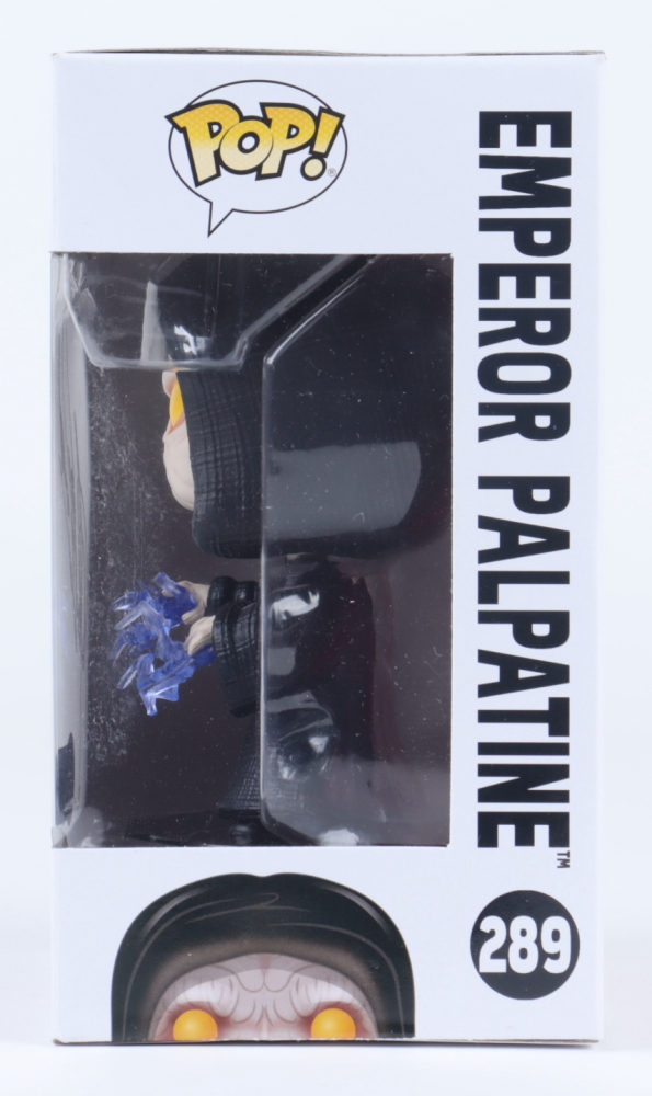 Clive Revill Signed "Star Wars" #289 Emperor Palpatine Funko Pop Vinyl ...