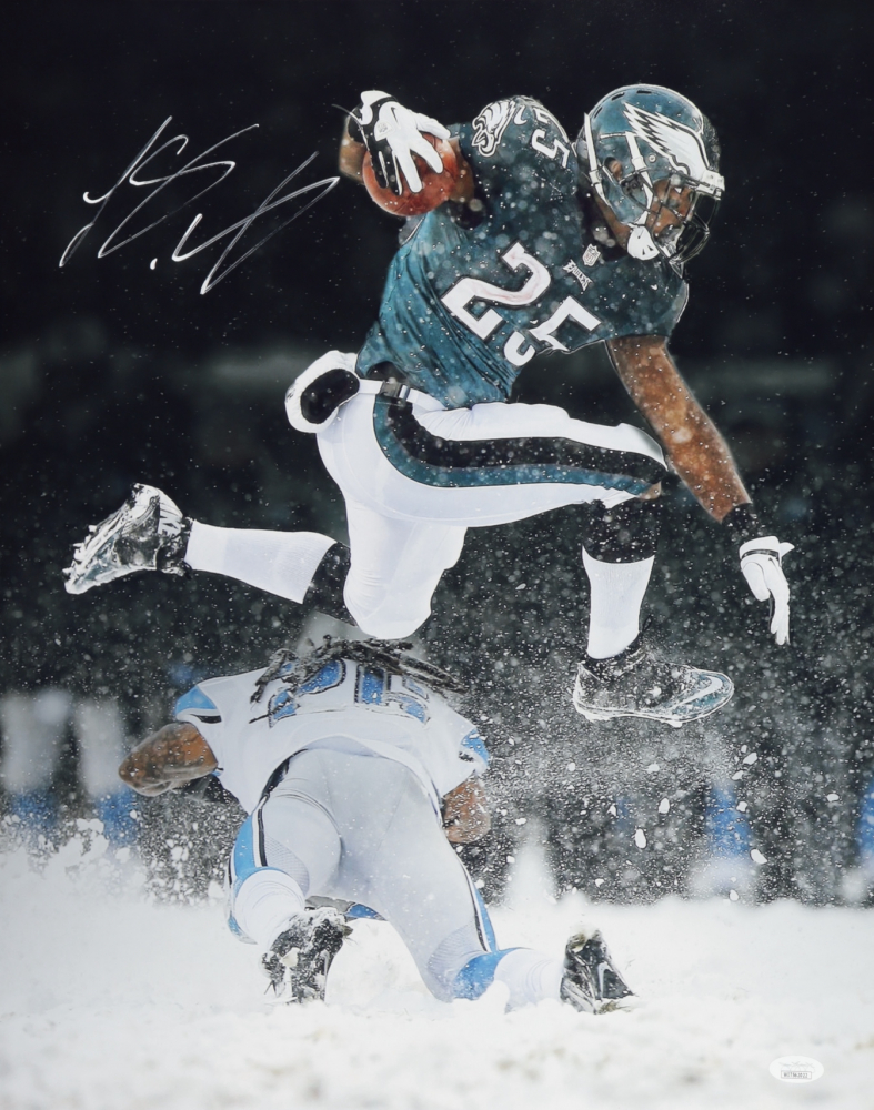 LeSean McCoy Signed Eagles 16x20 Photo (JSA) | Pristine Auction