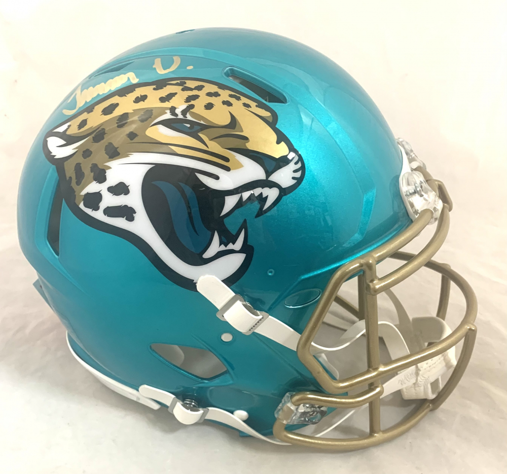Travon Walker Signed Jaguars Full-Size Authentic On-Field Flash ...