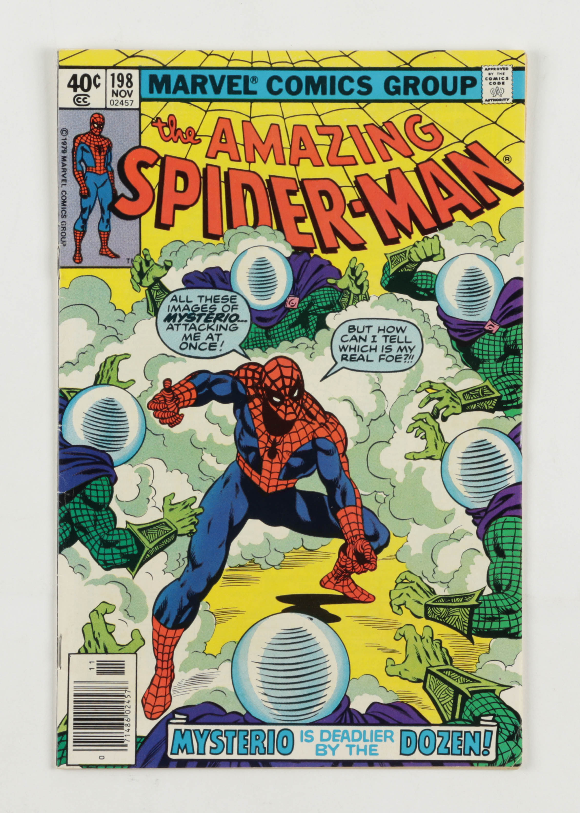 1979 "The Amazing Spider-Man" Issue #198 Marvel Comic Book | Pristine ...