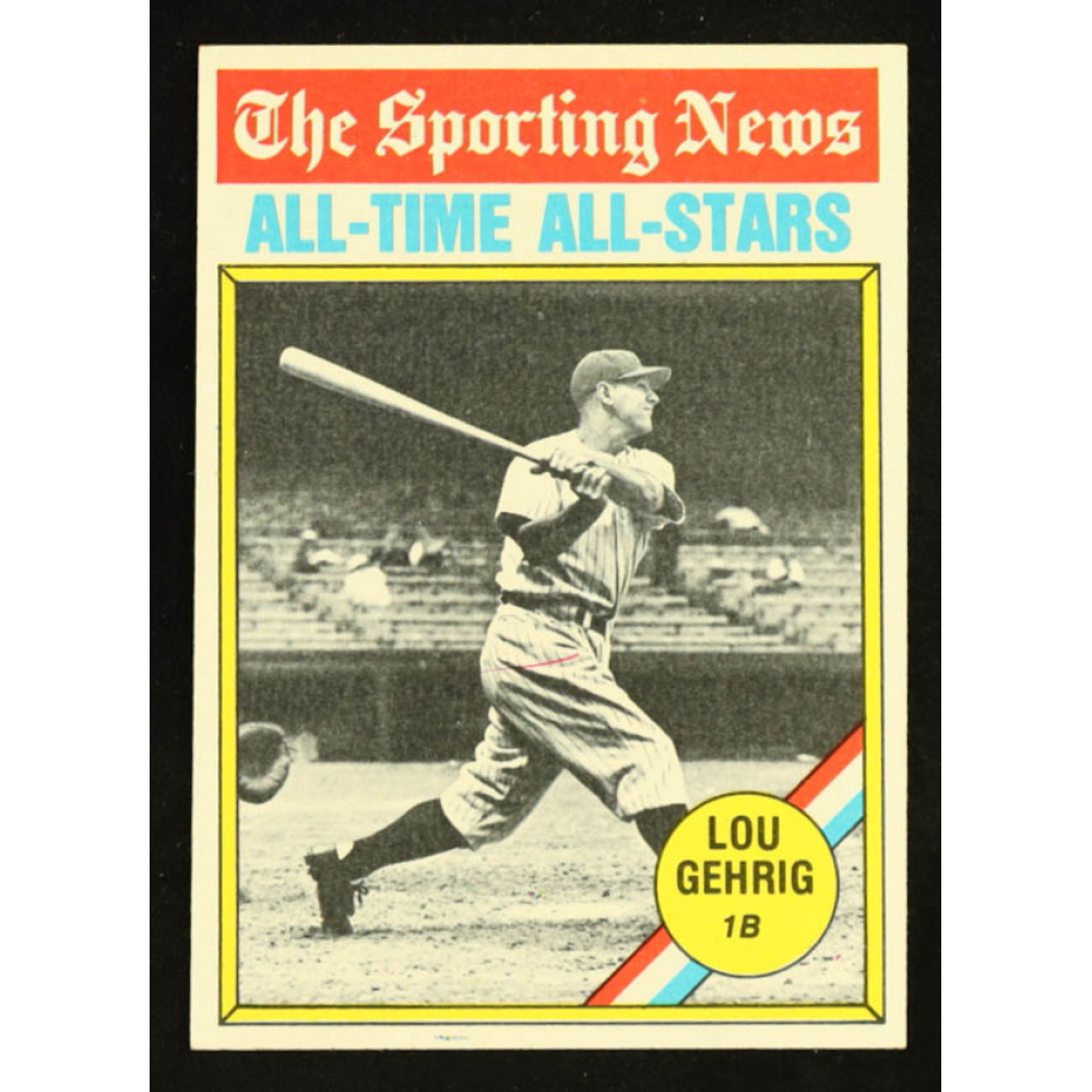 Lou Gehrig 1976 Topps #341 ATG | Pristine Auction