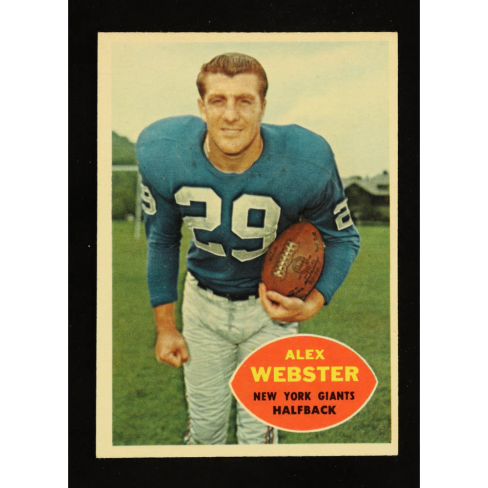 Alex Webster 1960 Topps #75 | Pristine Auction