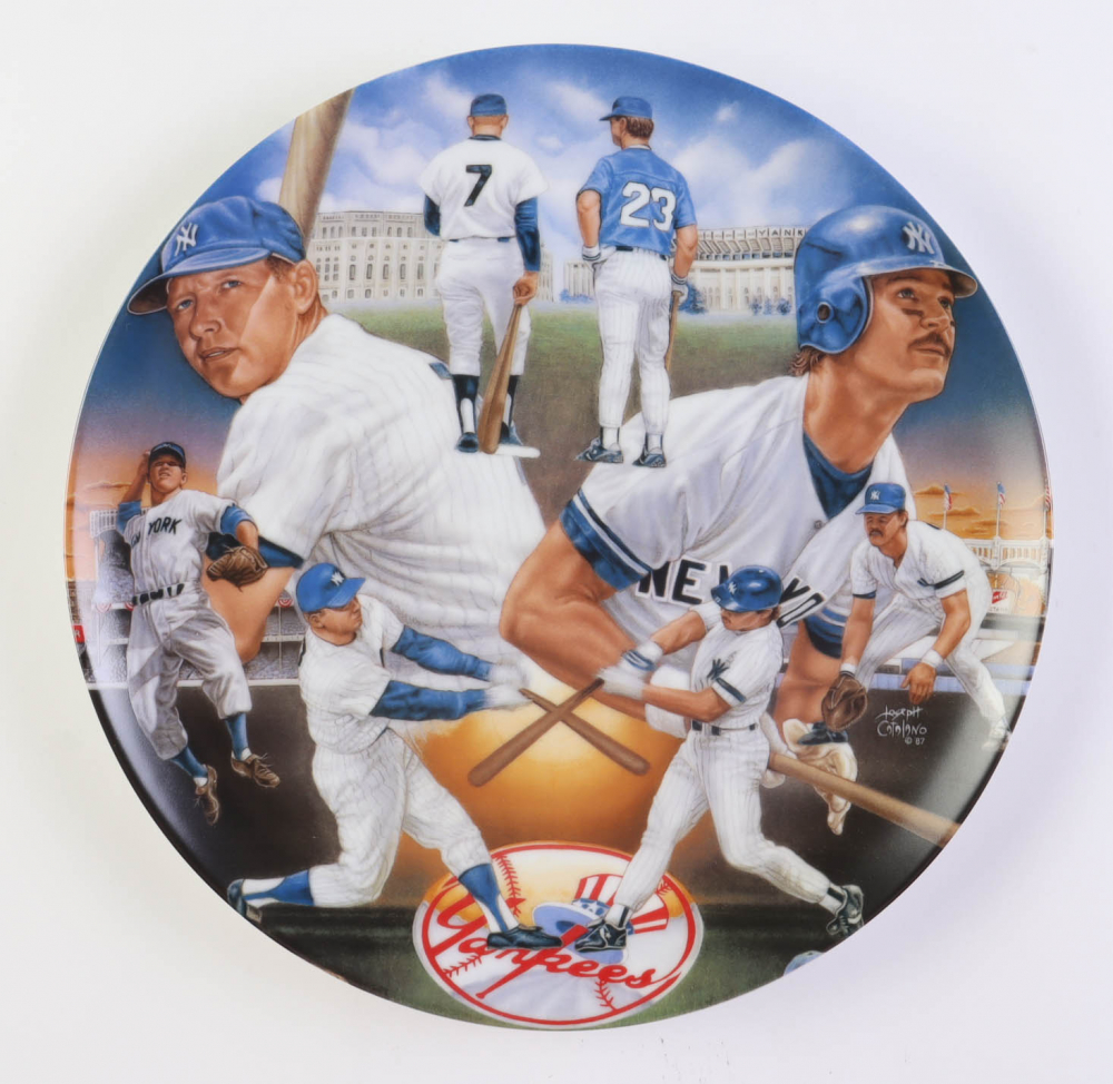 1987 Sports Impressions "Yankee Tradition: Mantle & Mattingly" LE ...