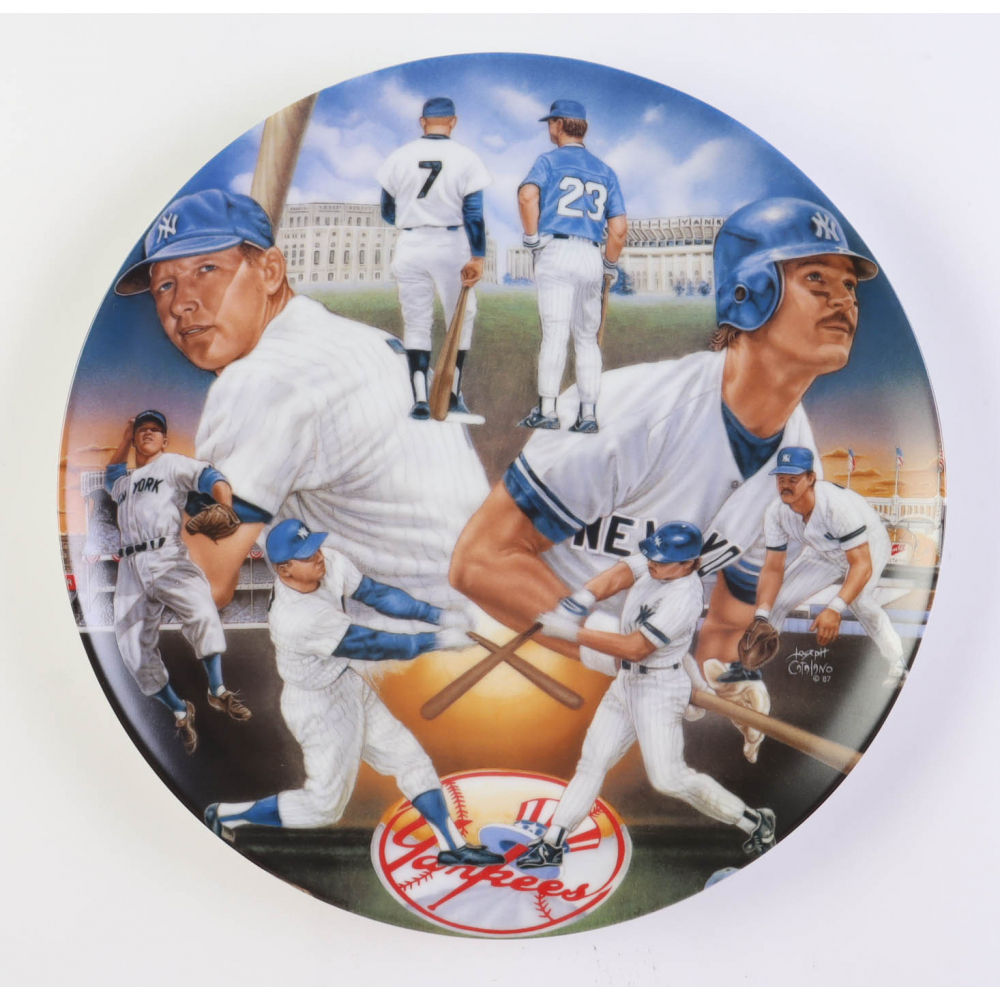 1987 Sports Impressions "Yankee Tradition: Mantle & Mattingly" LE ...
