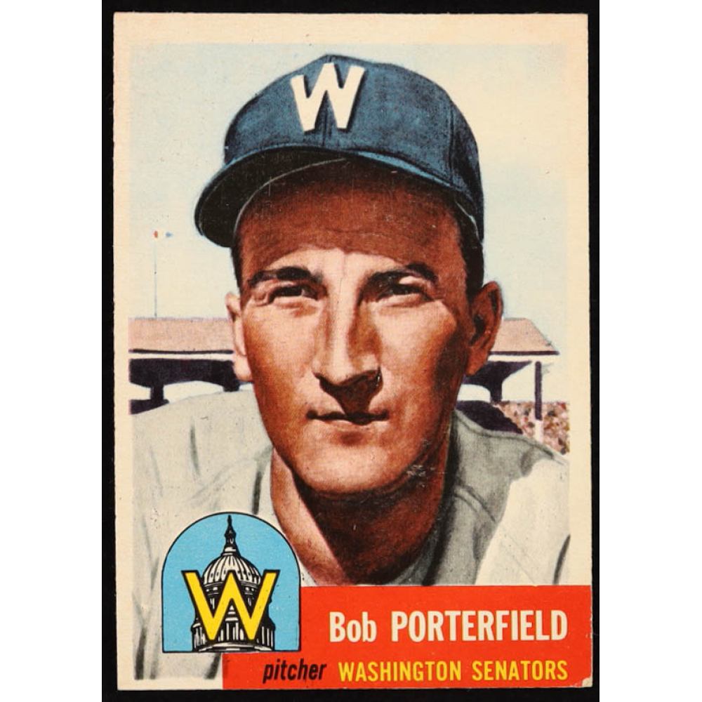 Bob Porterfield 1953 Topps #108 DP | Pristine Auction