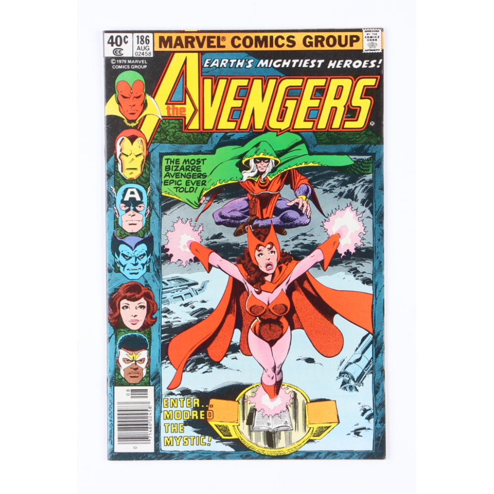 1979 "The Avengers" Issue #186 Marvel Comic Book | Pristine Auction