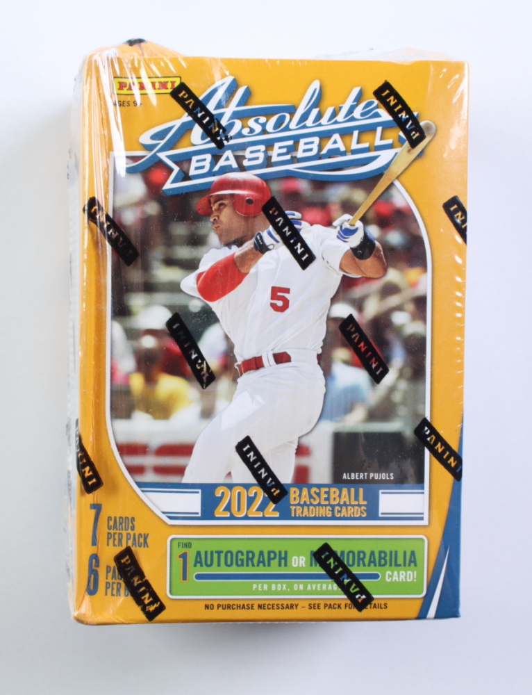 2022 Panini Absolute Baseball Blaster Box with (6) Packs | Pristine Auction