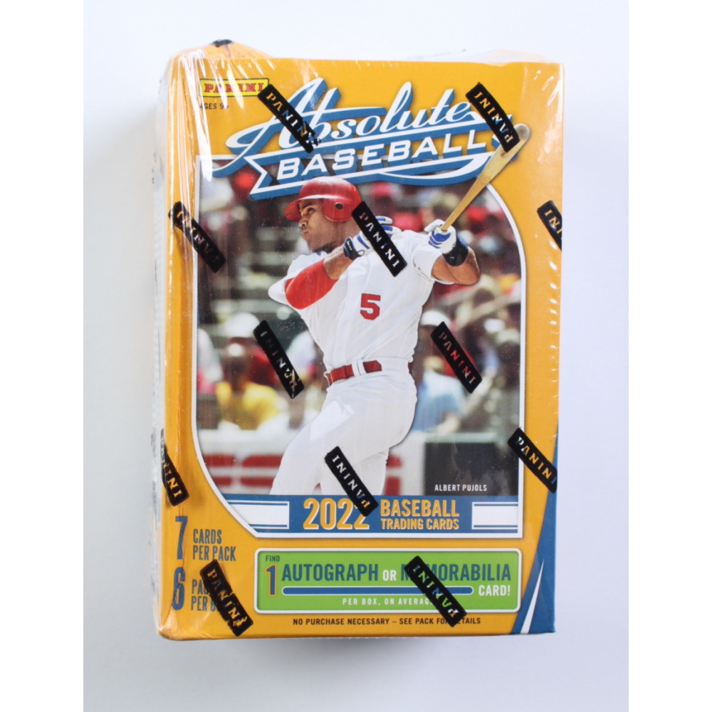 2022 Panini Absolute Baseball Blaster Box with (6) Packs | Pristine Auction