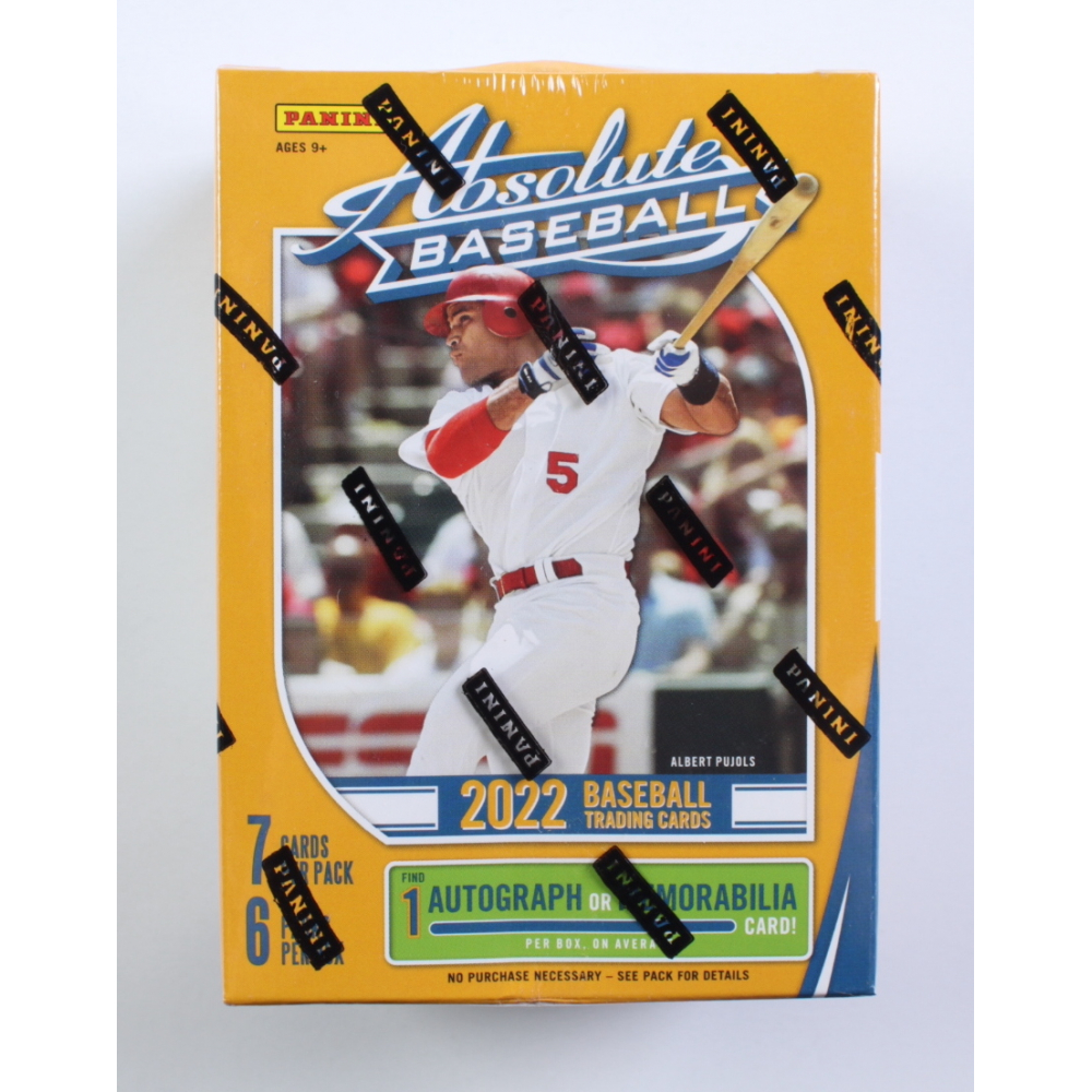 2022 Panini Absolute Baseball Blaster Box with (6) Packs | Pristine Auction