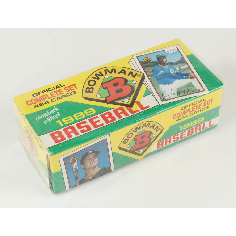 1989 Bowman Baseball Complete Set of (484) Cards with Ken Griffey Jr ...