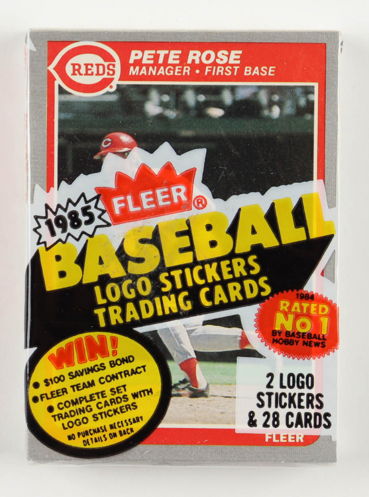 1985 Fleer Baseball Cello Pack with (30) Cards | Pristine Auction