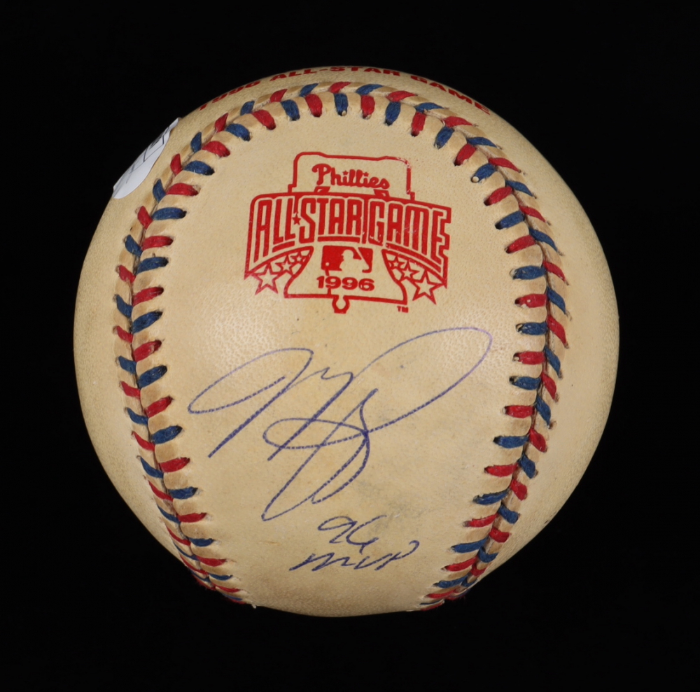 Mike Piazza Signed Official 1996 All-Star Game Logo Baseball Inscribed ...