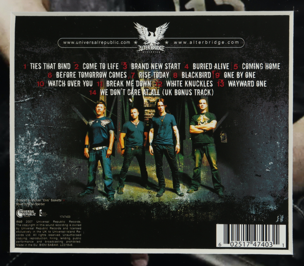 Alter Bridge Blackbird