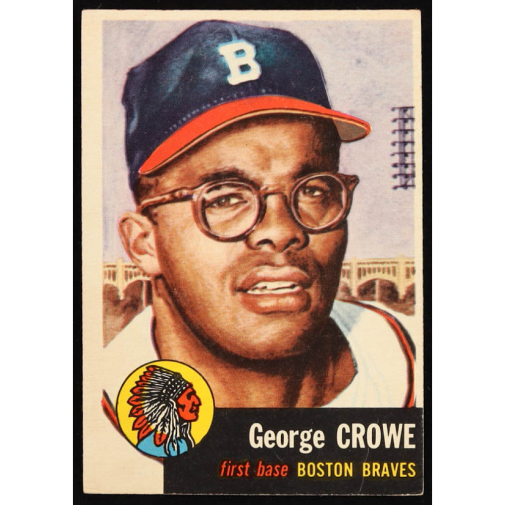 George Crowe 1953 Topps #3 | Pristine Auction
