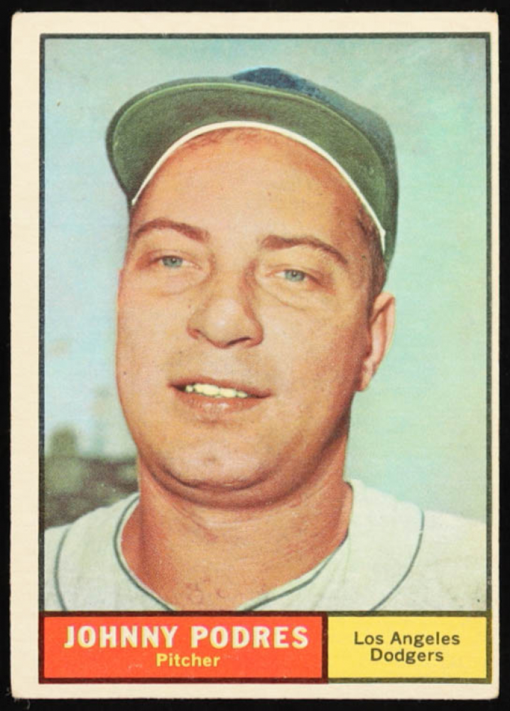 Johnny Podres 1961 Topps #109 | Pristine Auction