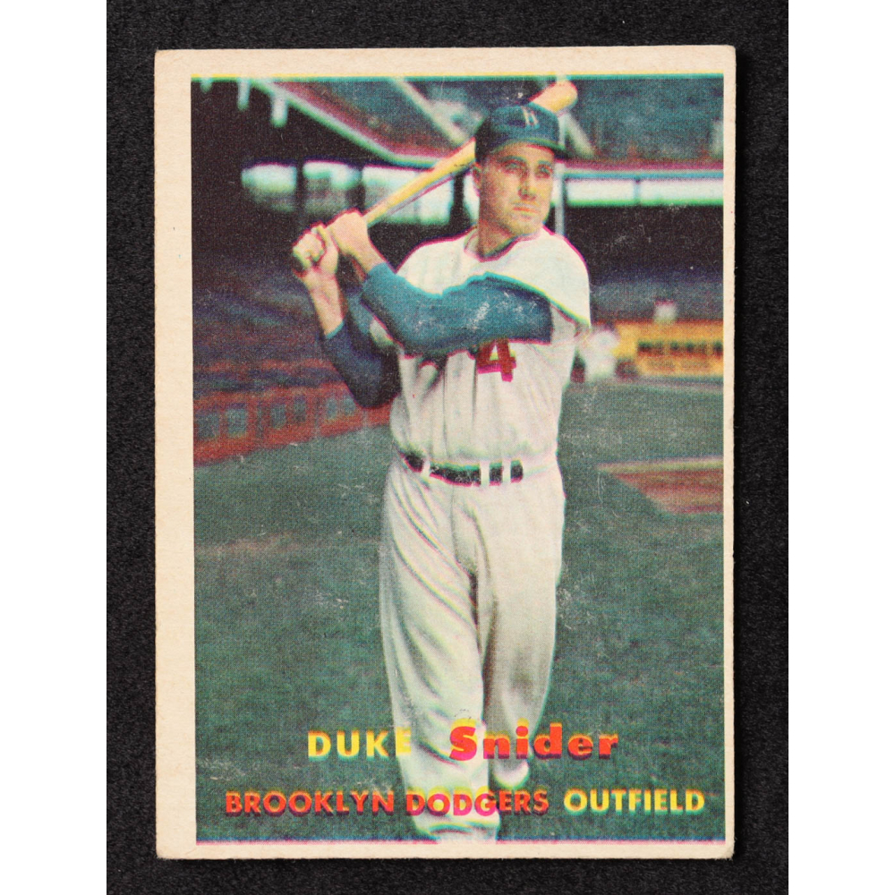 Duke Snider 1957 Topps #170 | Pristine Auction