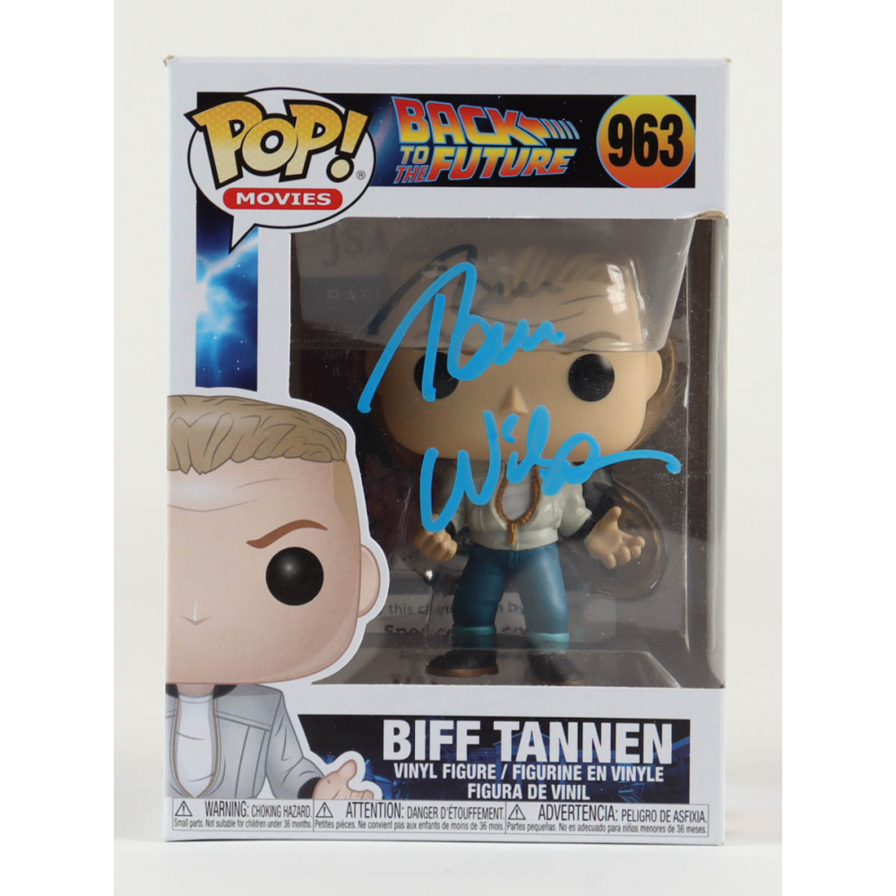 Thomas Wilson Signed "Back To The Future" #963 Biff Tannen Funko Pop! Figure (JSA) | Pristine ...