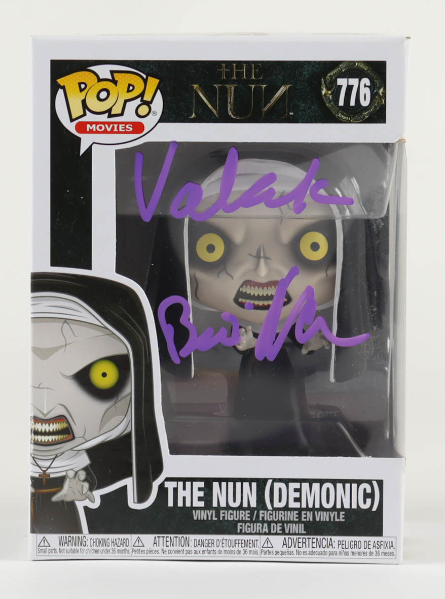 Bonnie Aarons Signed "The Nun" #776 Funko Pop! Vinyl Figure Inscribed ...