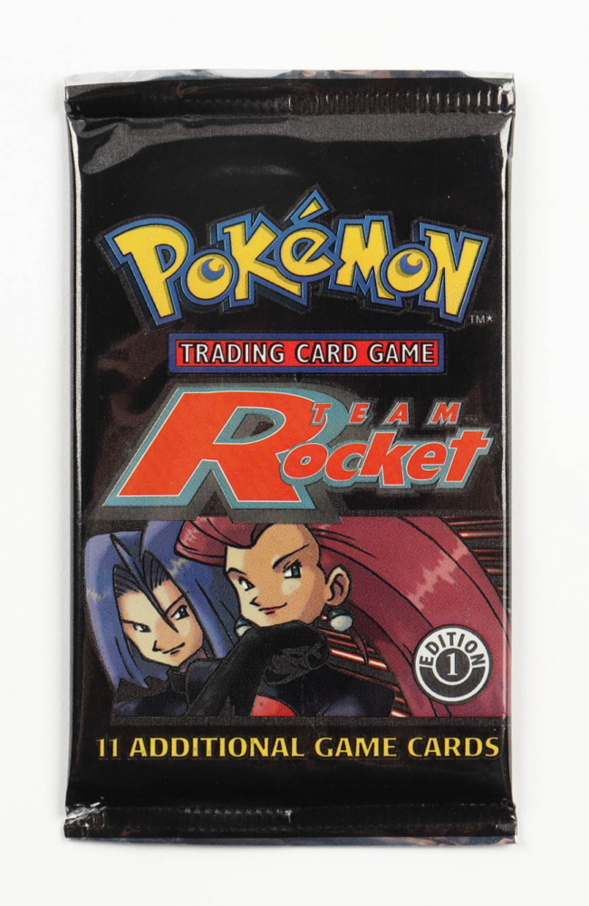 Pokemon 1st Edition Team Rocket Booster Pack With 11 Cards Pristine Pokemon 1st Edition Team Rocket Booster Pack With 11 Cards Pristine