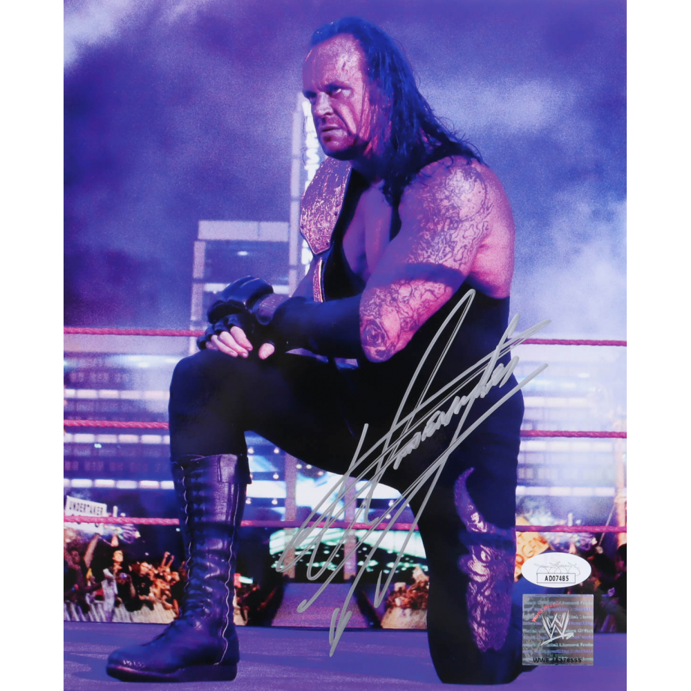 The Undertaker Signed WWE 8x10 Photo (JSA) | Pristine Auction