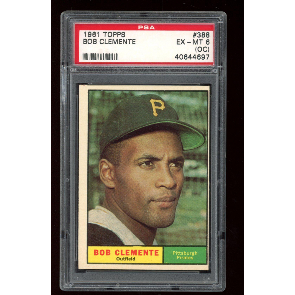 Bob Clemente 1961 Topps #388 (PSA 6) (OC) | Pristine Auction