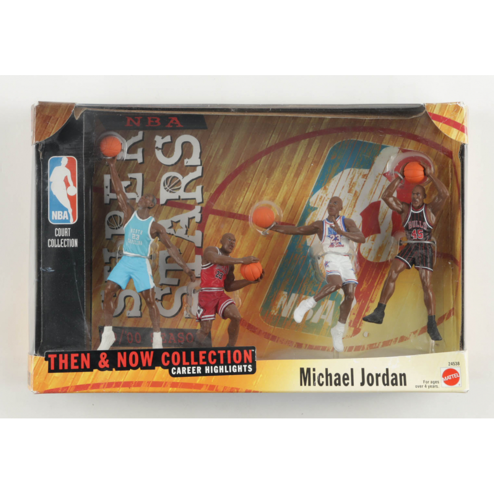 Set of (4) Michael Jordan Mattel NBA Court Collection "Super Stars ...
